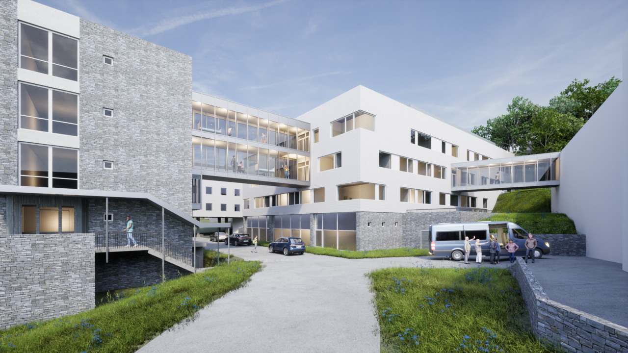 Voss sjukehus - Bølgeblikk